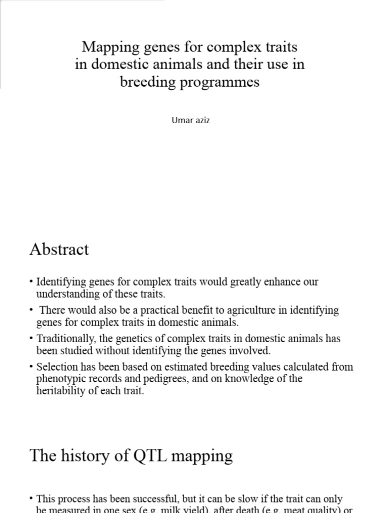 5 Goddard Hayes Mapping Genes for Complex Traits Nature Review Genetics ... 5 Goddard Hayes Mapping Genes for Complex Traits Nature Review Genetics ...