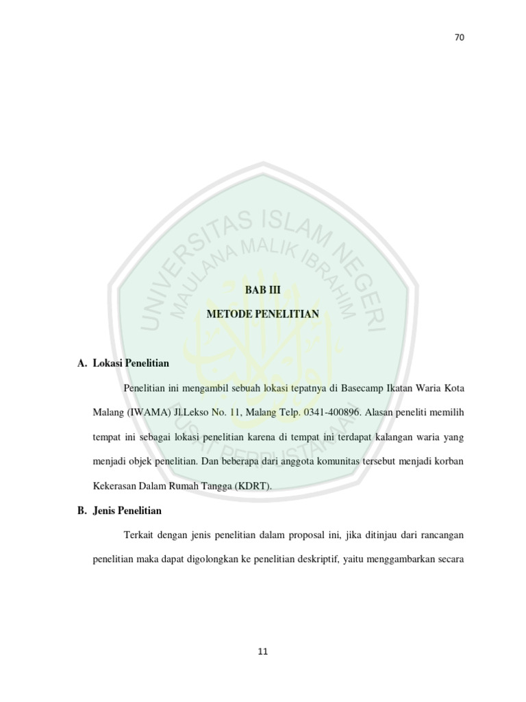 Contoh Metode PKM P | PDF