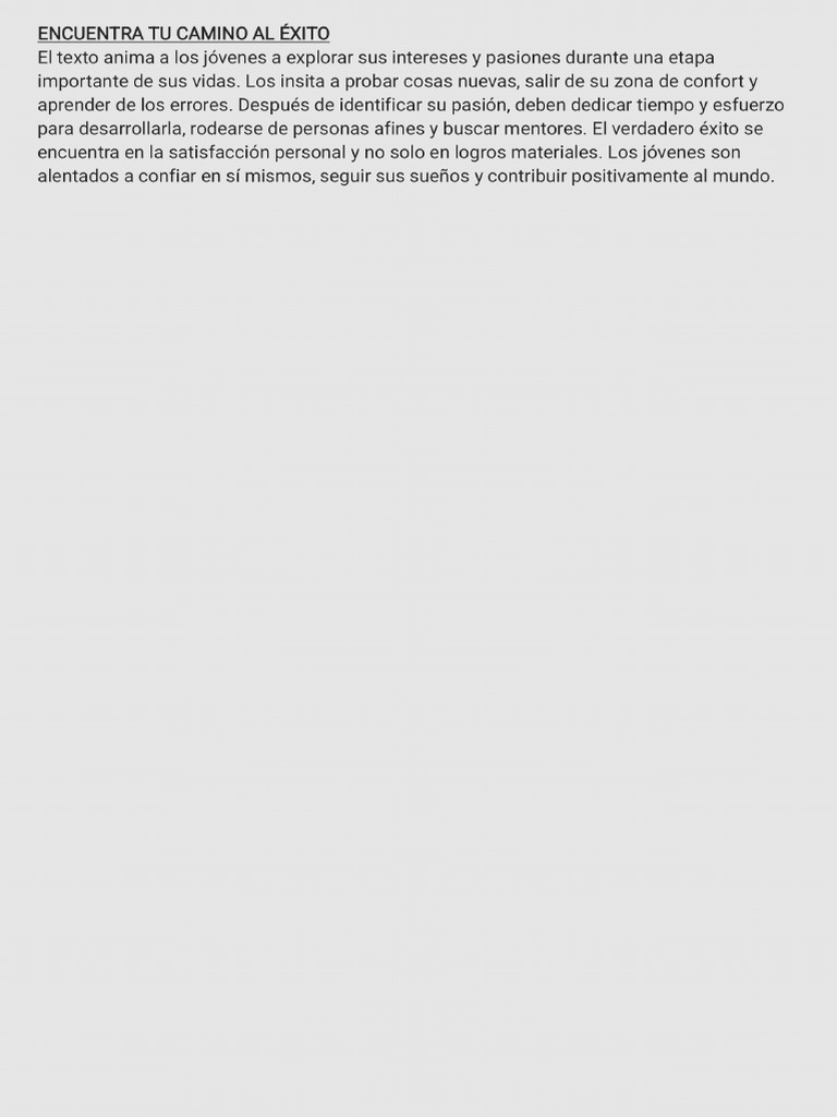 Resumen texto de monografia | PDF