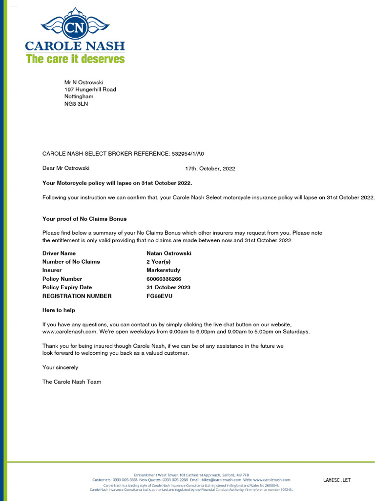 IMPORTANT LETTER | PDF | Financial Risk | Financial Services