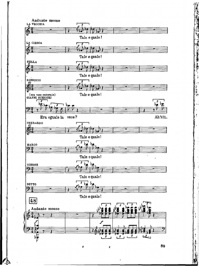 Era Eguale La Voce | PDF