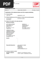 MB175 Markem Imaje MSDS | PDF | Toxicity | Dangerous Goods