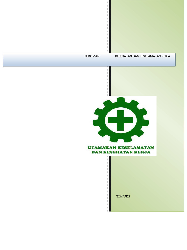 Cover Pedoman Dan Daftar Halaman | PDF
