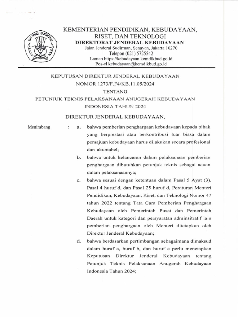 Petunjuk Teknis Dan Persyaratan AKI 2024 | PDF