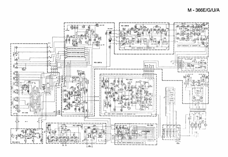 Hfe Gradiente M-366 Schematic Low Res | PDF