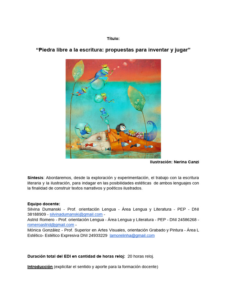 Iglesias Dumanski Gonzalez | PDF | Aprendizaje | Enseñando