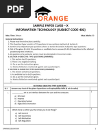 Class 10 Computer Application Code 165 Study Material | PDF | Html ...