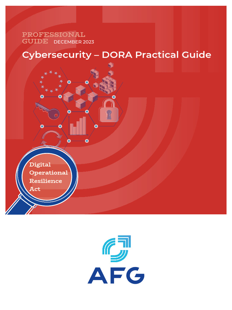 DORA Practical Guide for Cybersecurity | PDF | Risk Management | Risk