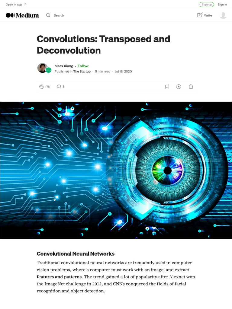 Convolutions - Transposed and Deconvolution | PDF Convolutions - Transposed and Deconvolution | PDF
