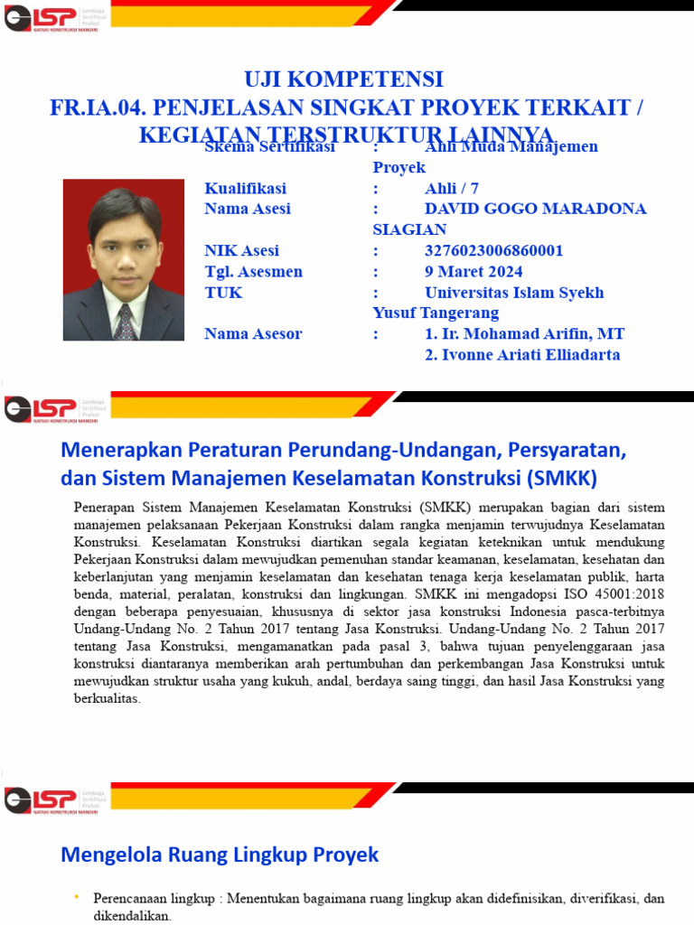 Ahli Muda Manajemen Proyek | PDF | Bisnis