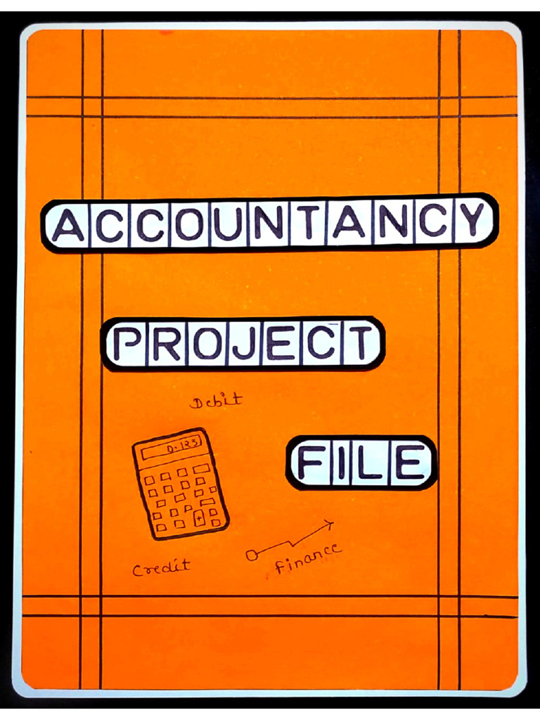 Accounts Project File Class 12th (Infosys) | PDF