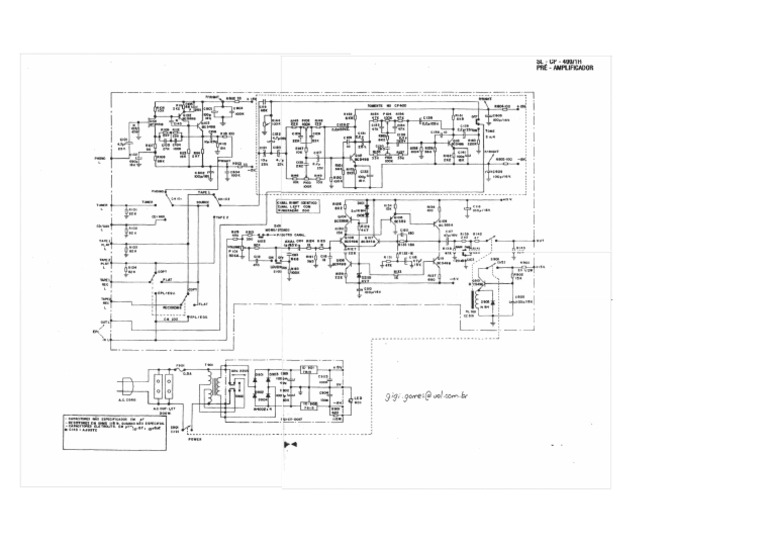 CP 400 Esquema Eletrônico | PDF