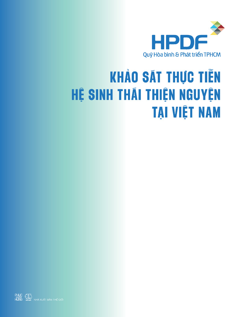 HPDF - Bao Cao Khao Sat Thuc Tien Ve He Sinh Thai Thien Nguyen Tai Viet ...