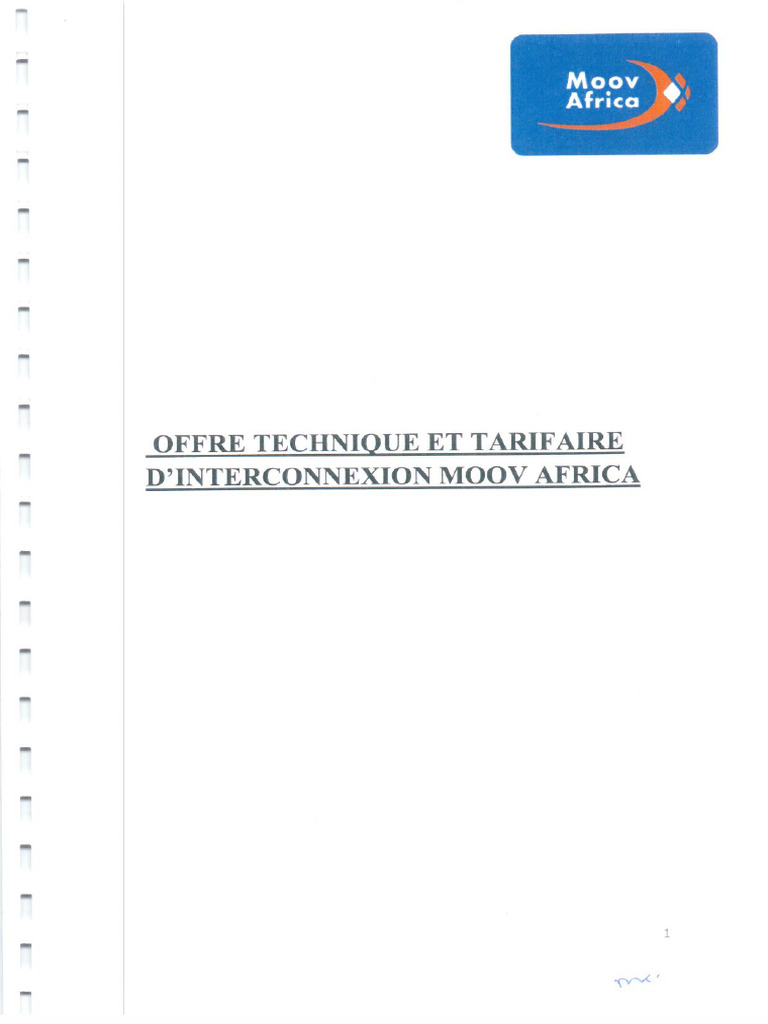 Catalogue Interconnexion Moov 2023 | PDF