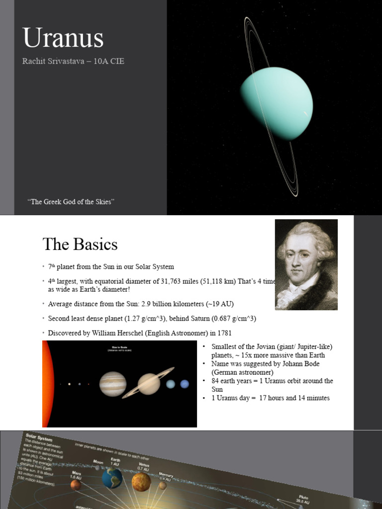 Uranus Presentation | PDF | Uranus | Planets