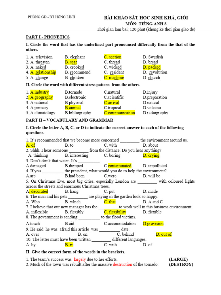 HSG H NG Lĩnh 1 | PDF | Tsunami | Tide