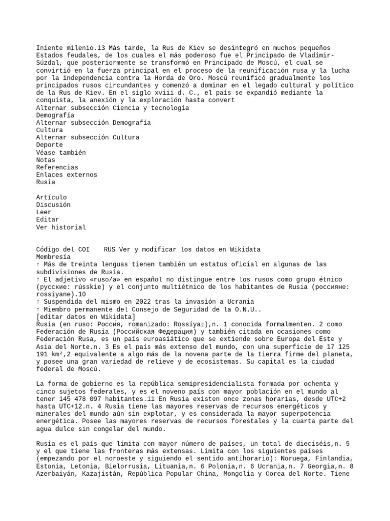 Asdada | PDF | Rusia | Política mundial