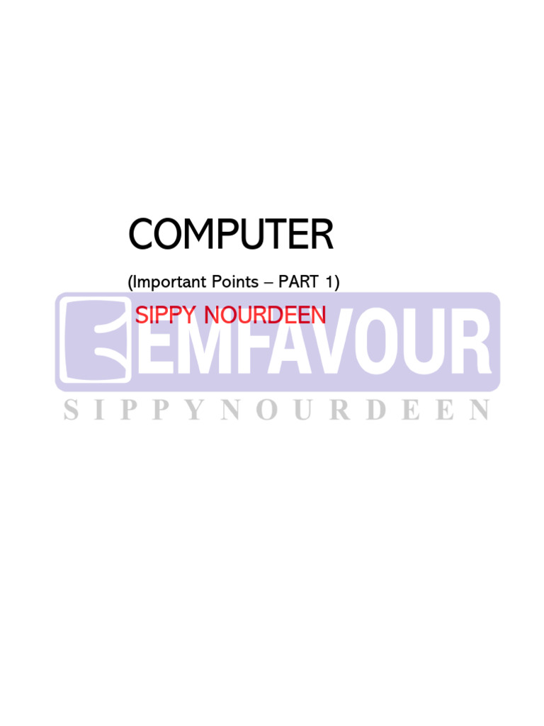 PSC Notes | PDF