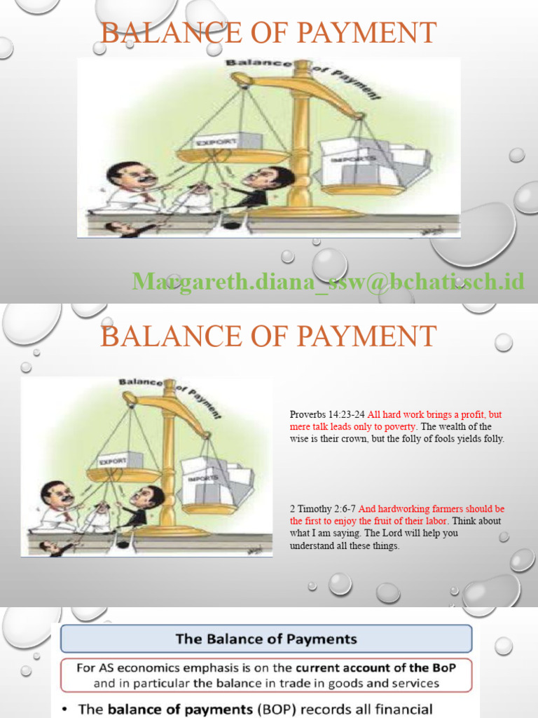 Chapter 39 - Current Acc Balance of Payments | PDF | Balance Of ...