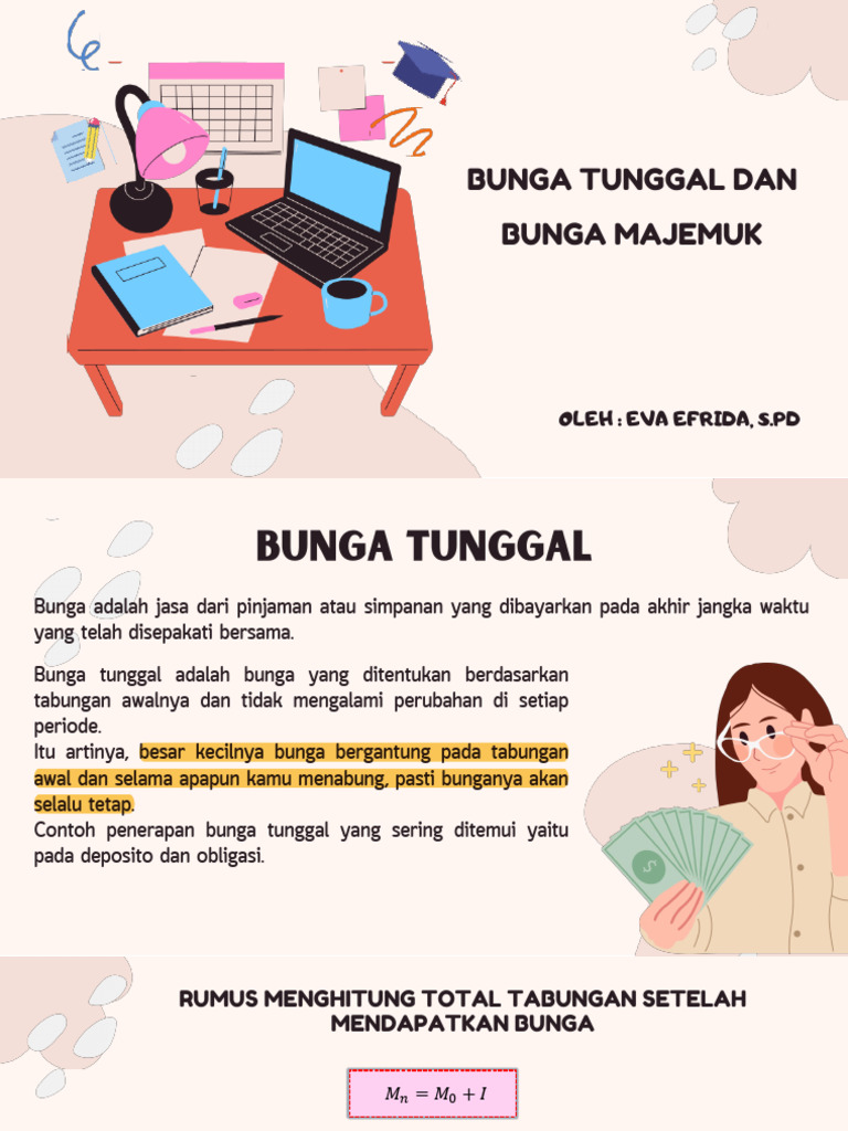 Bunga Tunggal Dan Bunga Majemuk | PDF