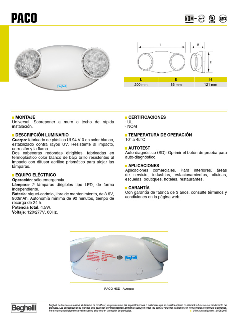 Paco | PDF | Diodo emisor de luz