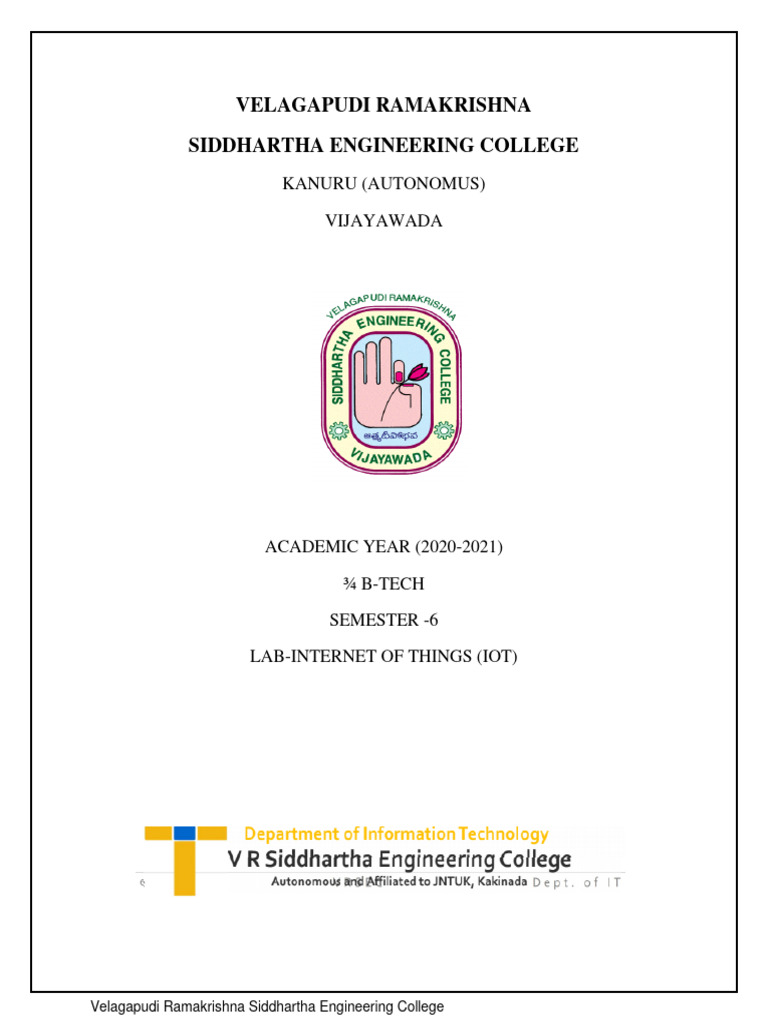 IOT Record | PDF | Raspberry Pi | Infrared
