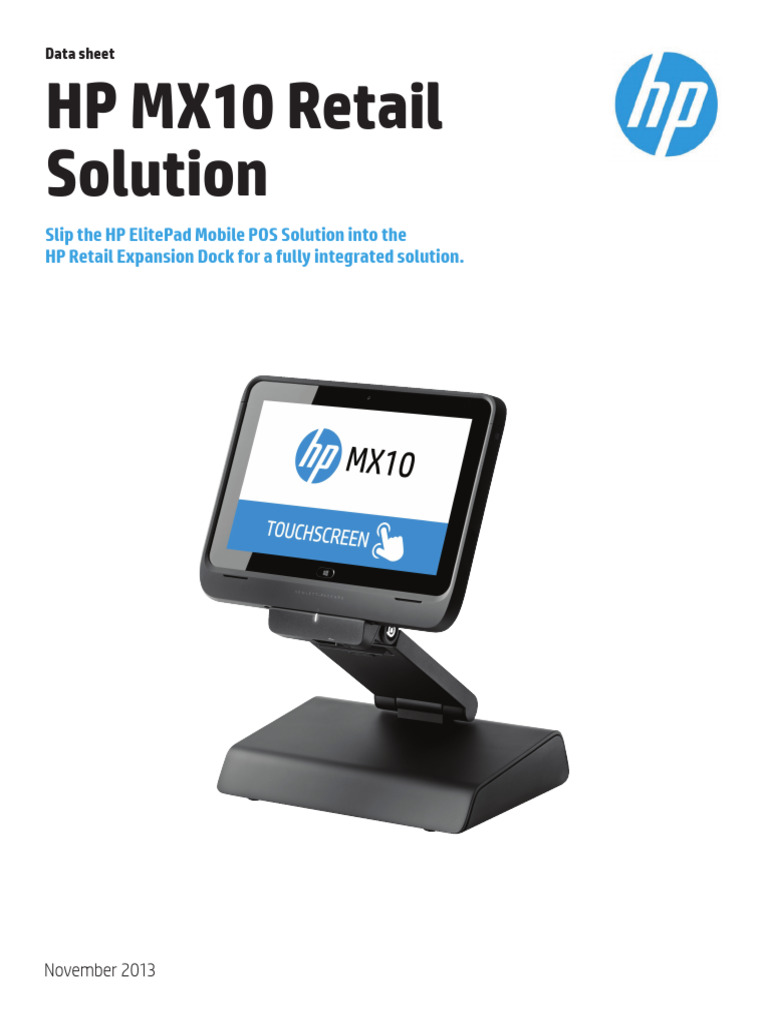 mx10 Retail Solution Datasheet - TCM - 245 - 1524559 1 | PDF | Point Of ...