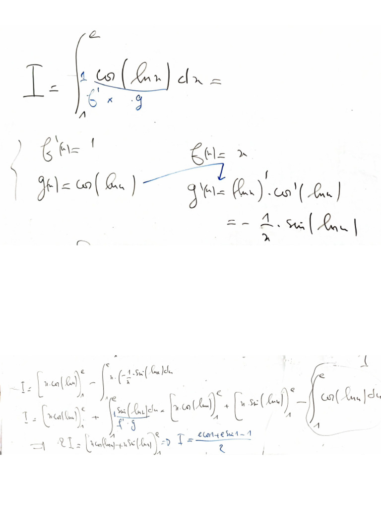 Intégral Par Parties 2 Fois | PDF
