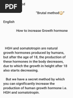 6FT6 Method | PDF | Growth Hormone | Cartilage
