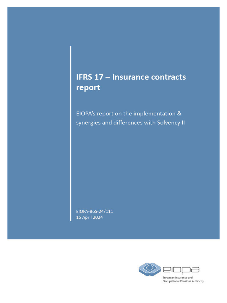 IFRS 17 and Solvency II Comparison | PDF | Valuation (Finance) | Income ...