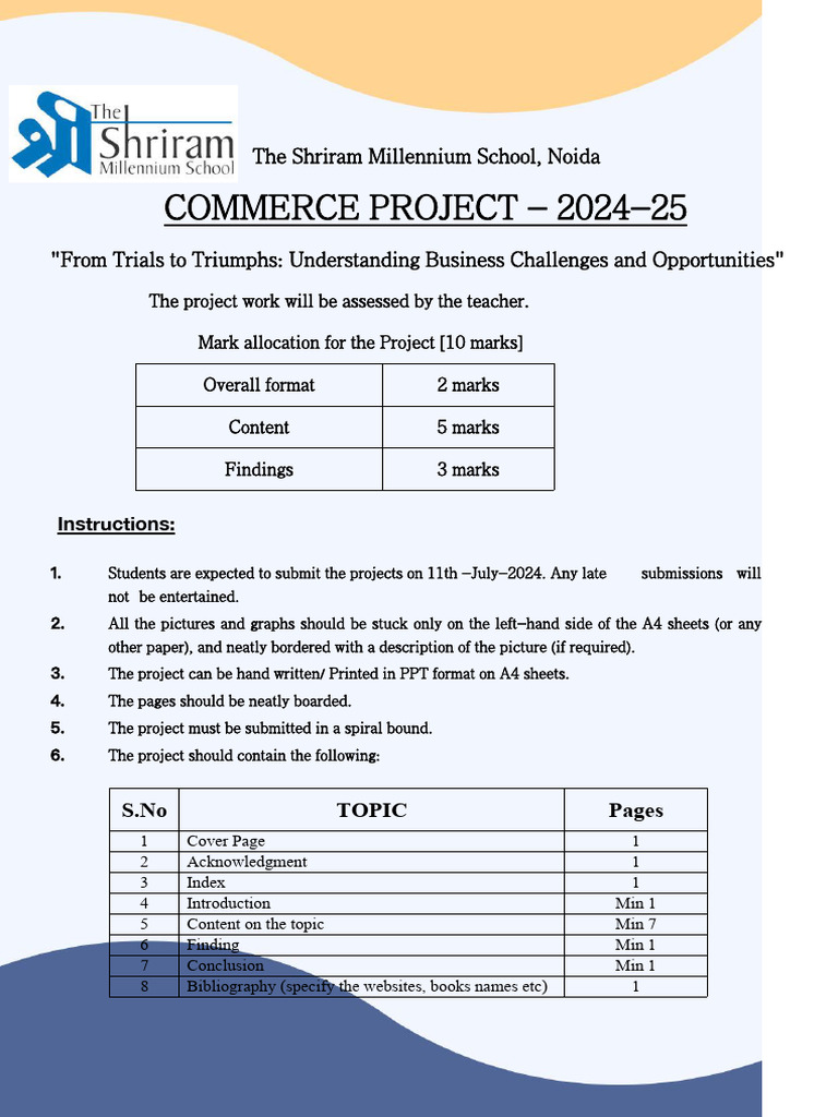 HOLIDAY HOMEWORK-GRADE 11 - Commerce - 2024-25 | PDF | Swot Analysis ...