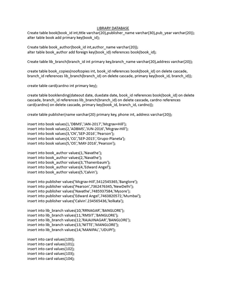dbms lab | PDF | Data Model | Information Retrieval dbms lab | PDF | Data Model | Information Retrieval