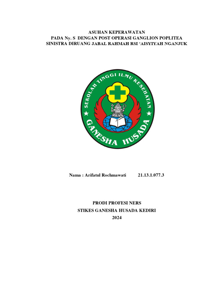 Ganglion Poplitea | PDF