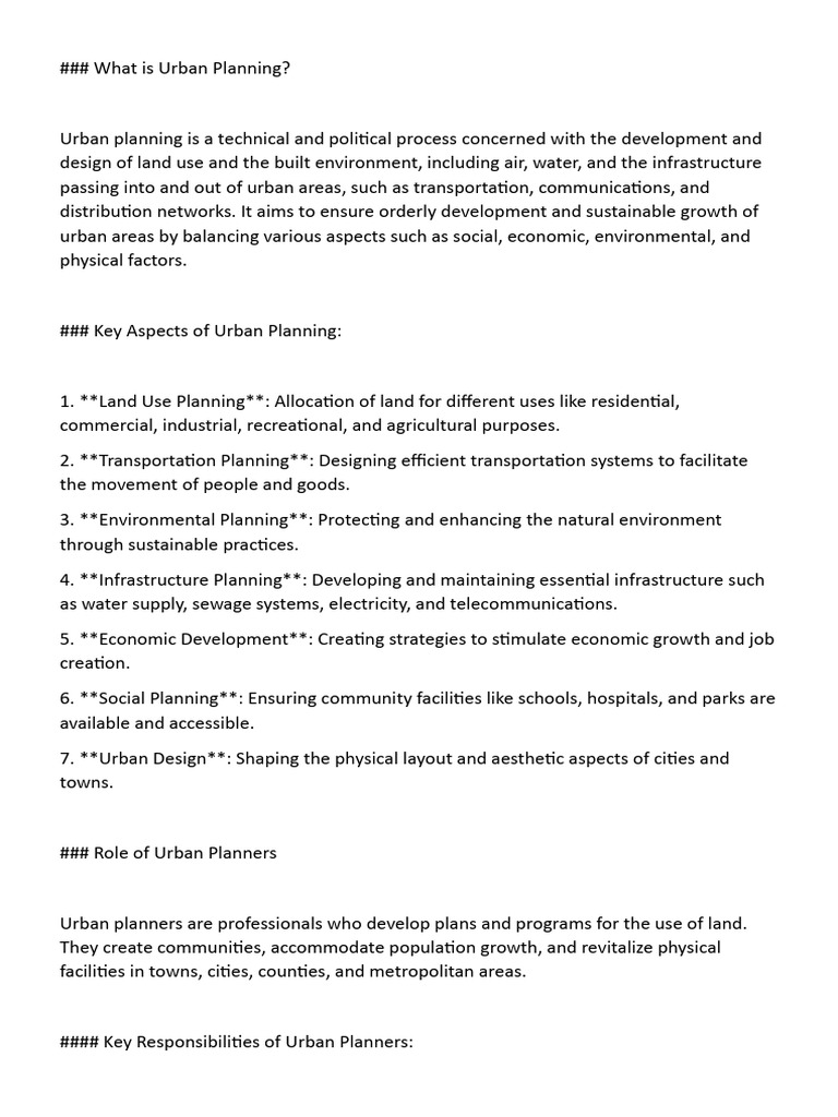 Urban Planning | PDF | Urban Planning | Urban Renewal