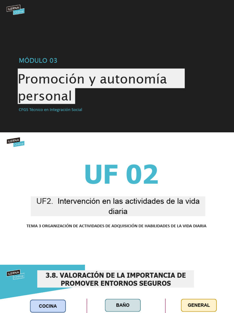 Video-Tutoría 5 (UF2 - T4 y T5) | PDF | Higiene | Evaluación