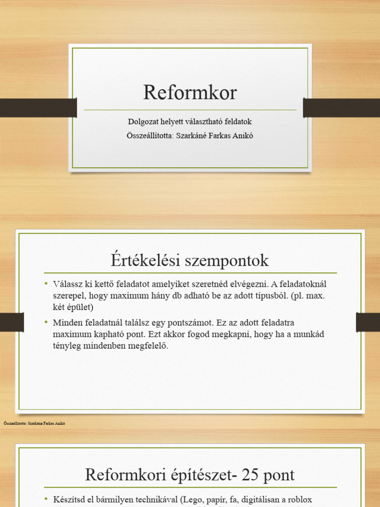 Reformkor | PDF