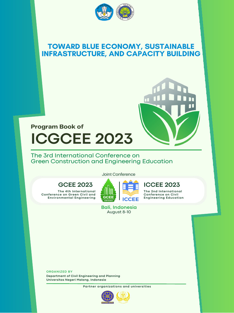 Program Book ICGCEE 2023 | PDF | Concrete | Cement