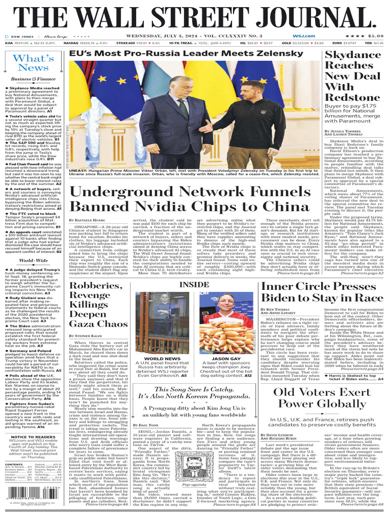 WSJ 0307 | PDF | Federal Reserve | Inflation