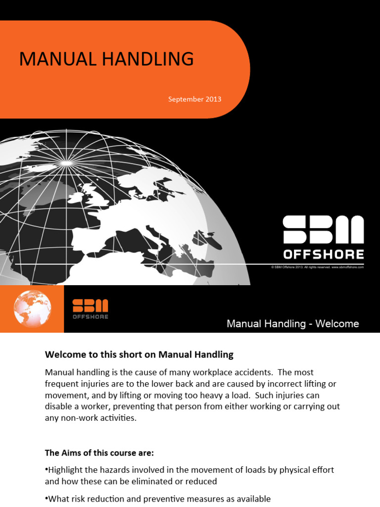 Manual Handling | PDF | Risk | Risk Assessment