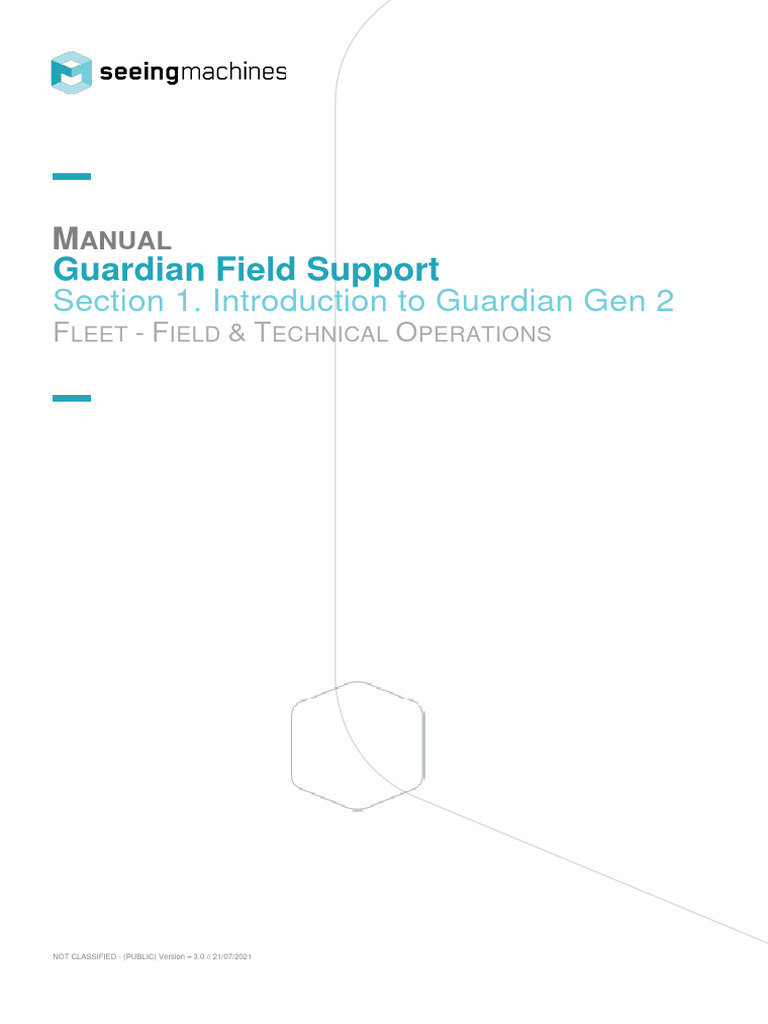 Section 1. Introduction To Guardian Gen 2 Manual | PDF | Personal ...