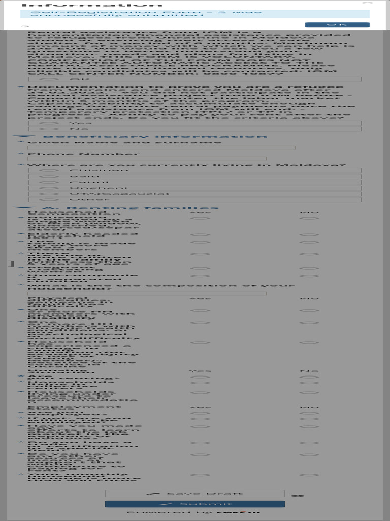 Self Registration Form | PDF | Economies