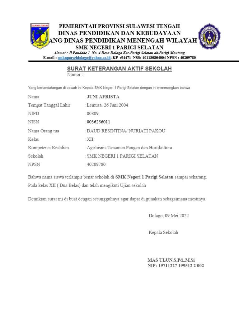 Suket Aktif Sekolah | PDF