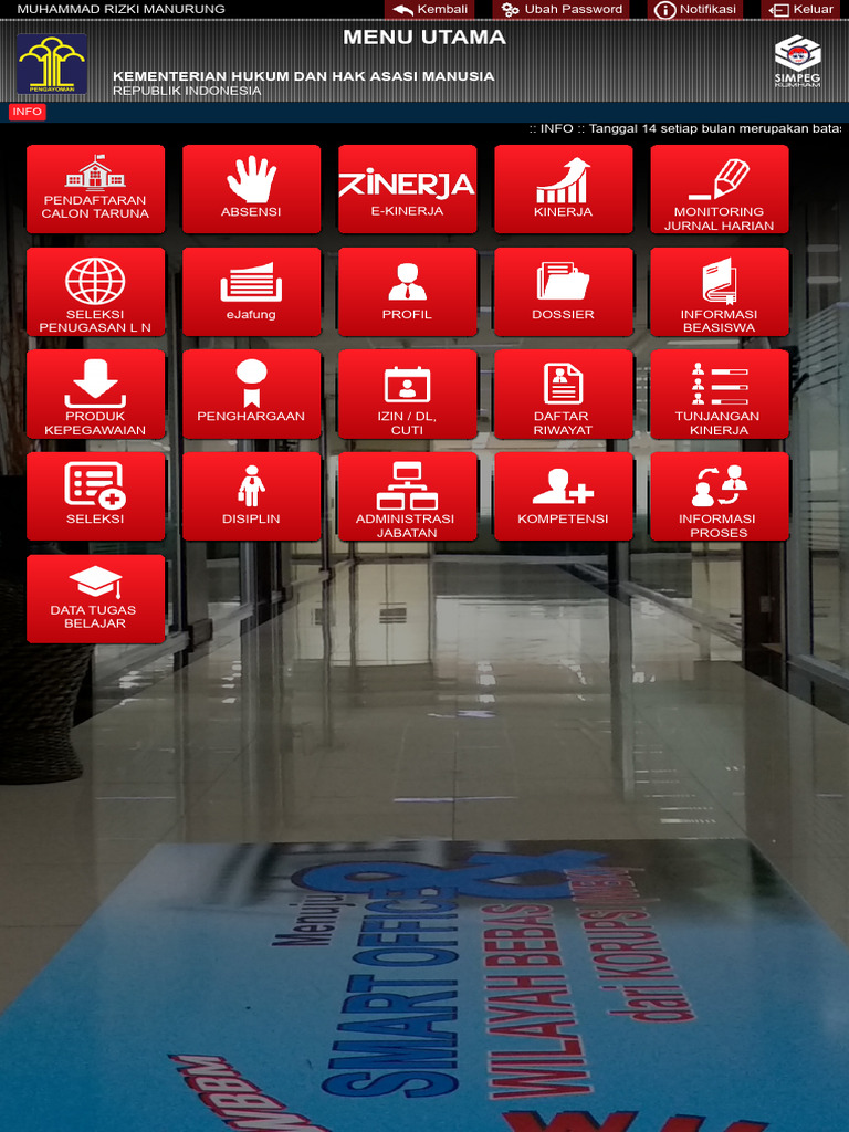 Beranda Simpeg Versi 0.1.7 | PDF