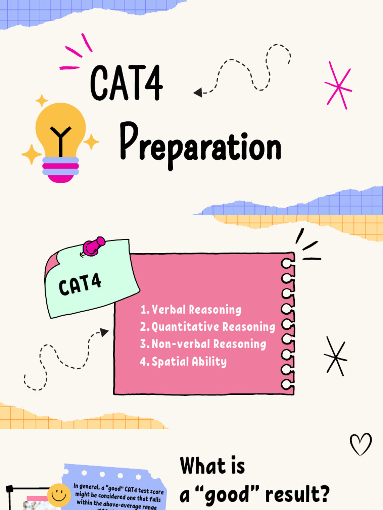 CAT4 | PDF | Behavioural Sciences | Psychology