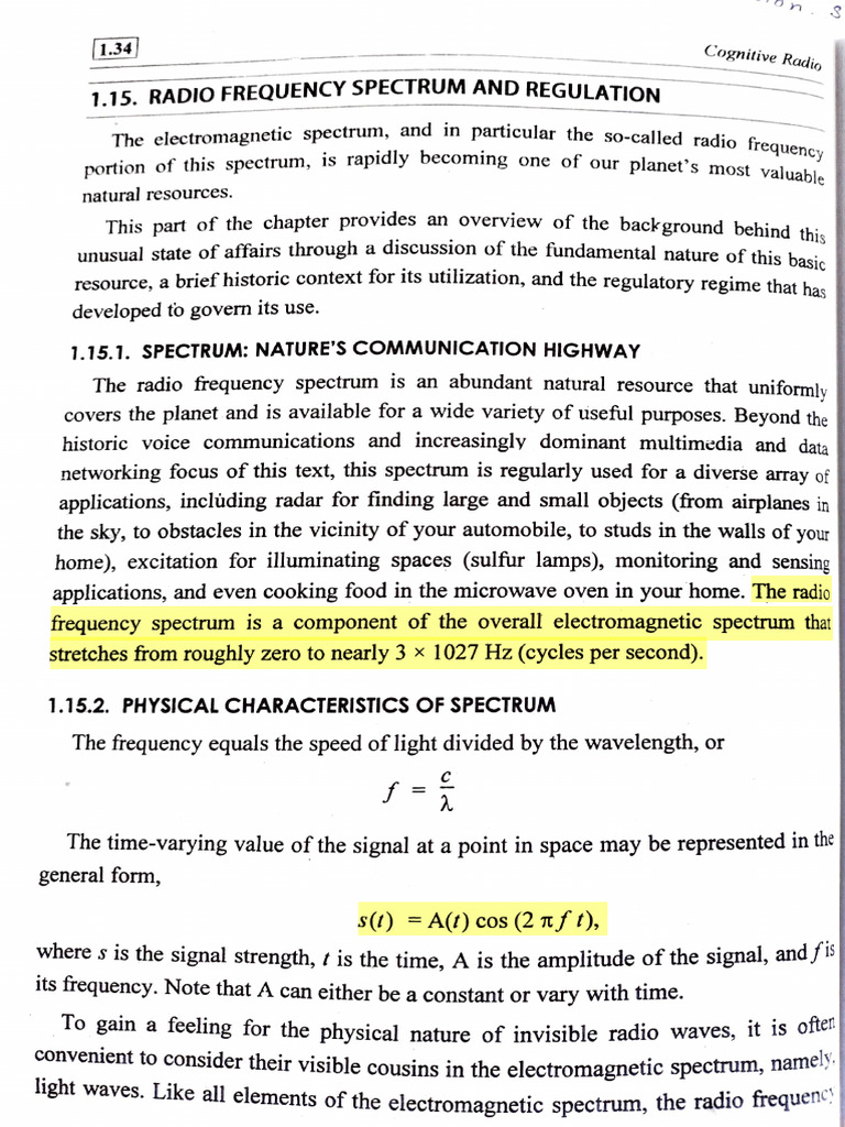 radio Frequency and regulations | PDF | Radio Spectrum | Modulation