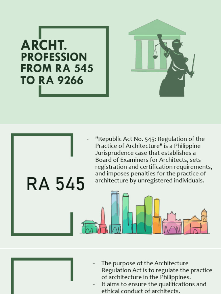 RA9266 | PDF | Architect | Governance