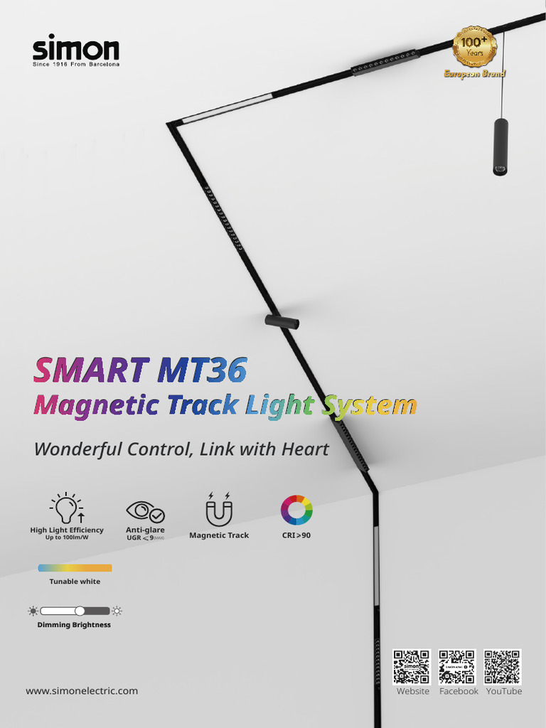 Familysheet - Smart MT36 Magnetic Track Light System | PDF | Lighting ...