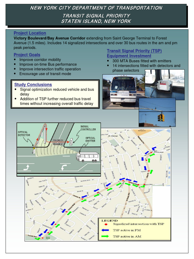 Victoryblvd TSP | PDF | Public Transport | Bus