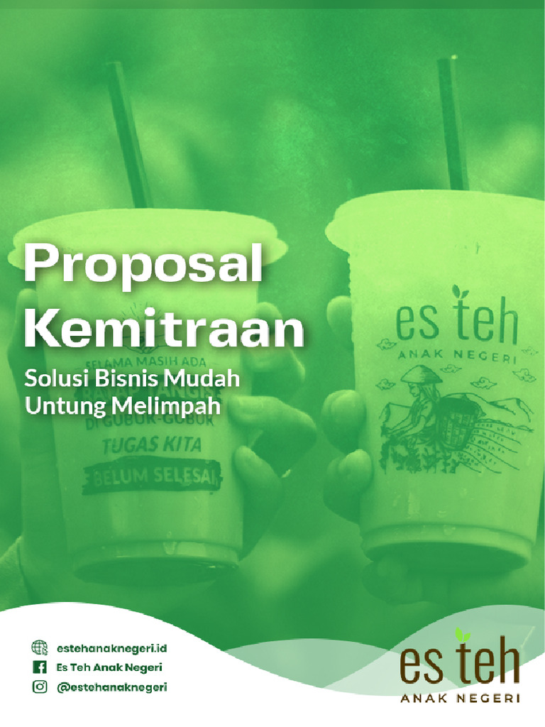 Proposal Es Teh | PDF
