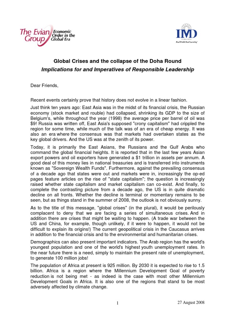 Implications For and Imperatives of Responsible Leadership: Global ...